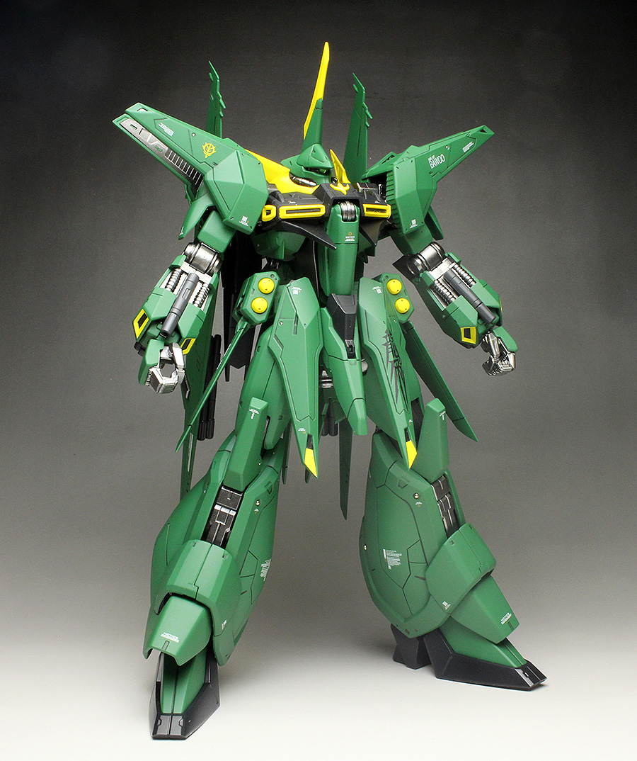 GUNDAM GUY: RE/100 AMX-107 Bawoo - Painted Build