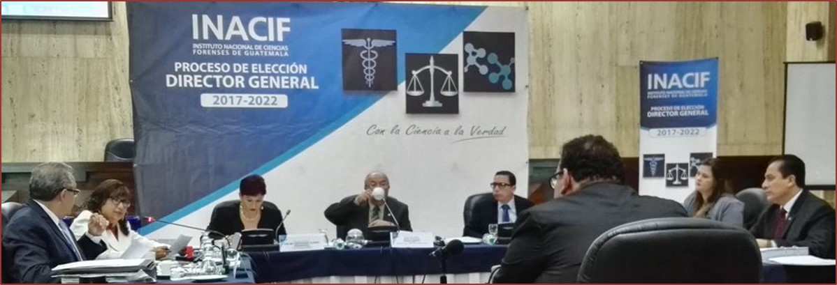 Sesión del Consejo Directivo del INACIF ~ Noticias IDPP