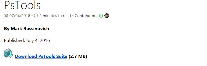 MiddlewareBox: PsList to troubleshoot high CPU usage in Windows ...