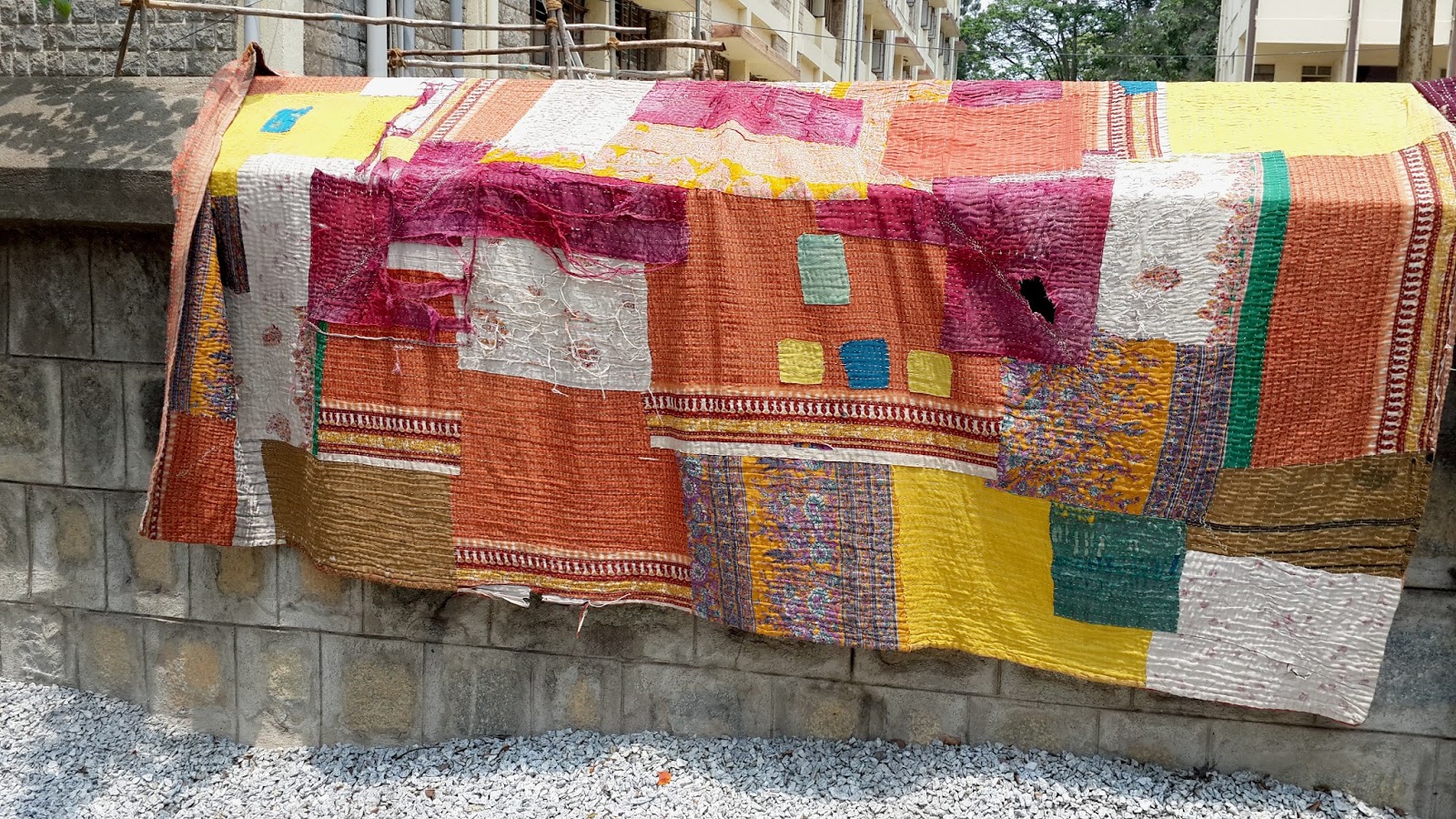 Million Little Stitches: Folk textiles - Kaudi - a hand stitched ...