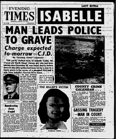 Old Glasgow Murders: Peter Manuel 5: The Murder of Isabelle Cooke