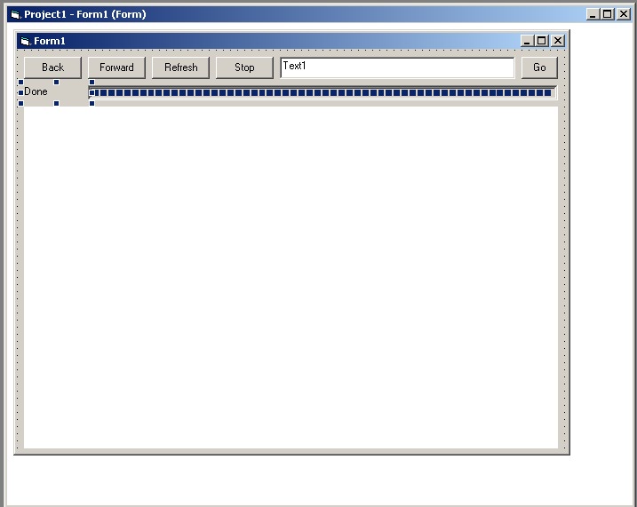 Cara Membuat Web Browser Sederhana dengan Visual Basic 6 - Mkbasyari Blog