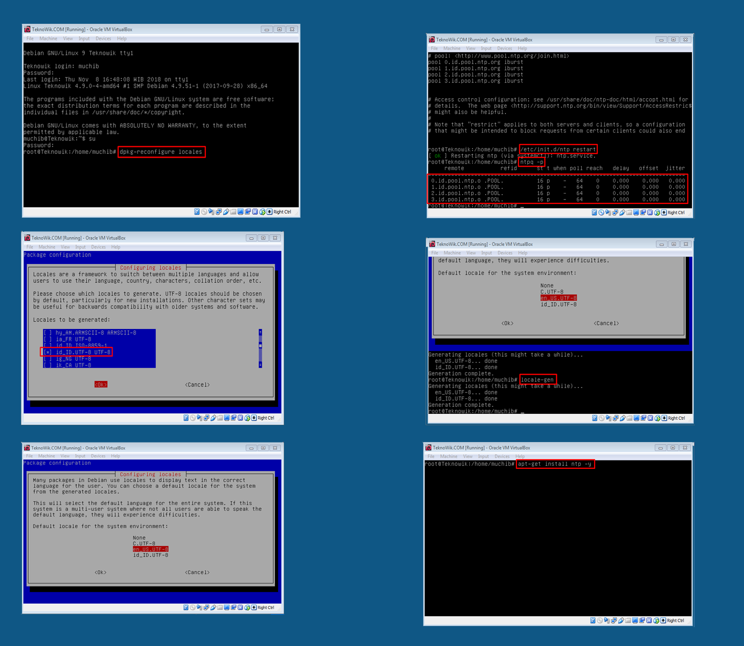Tutorial Cara Install Dan Konfigurasi Setting Ntp Di Debian Server