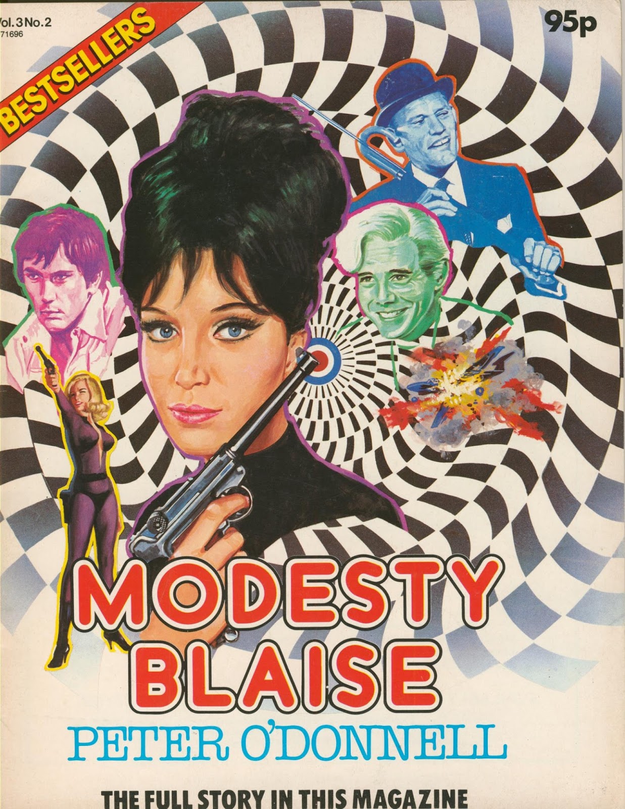 Boys Adventure Comics: Bestsellers magazine - Modesty Blaise - part 1