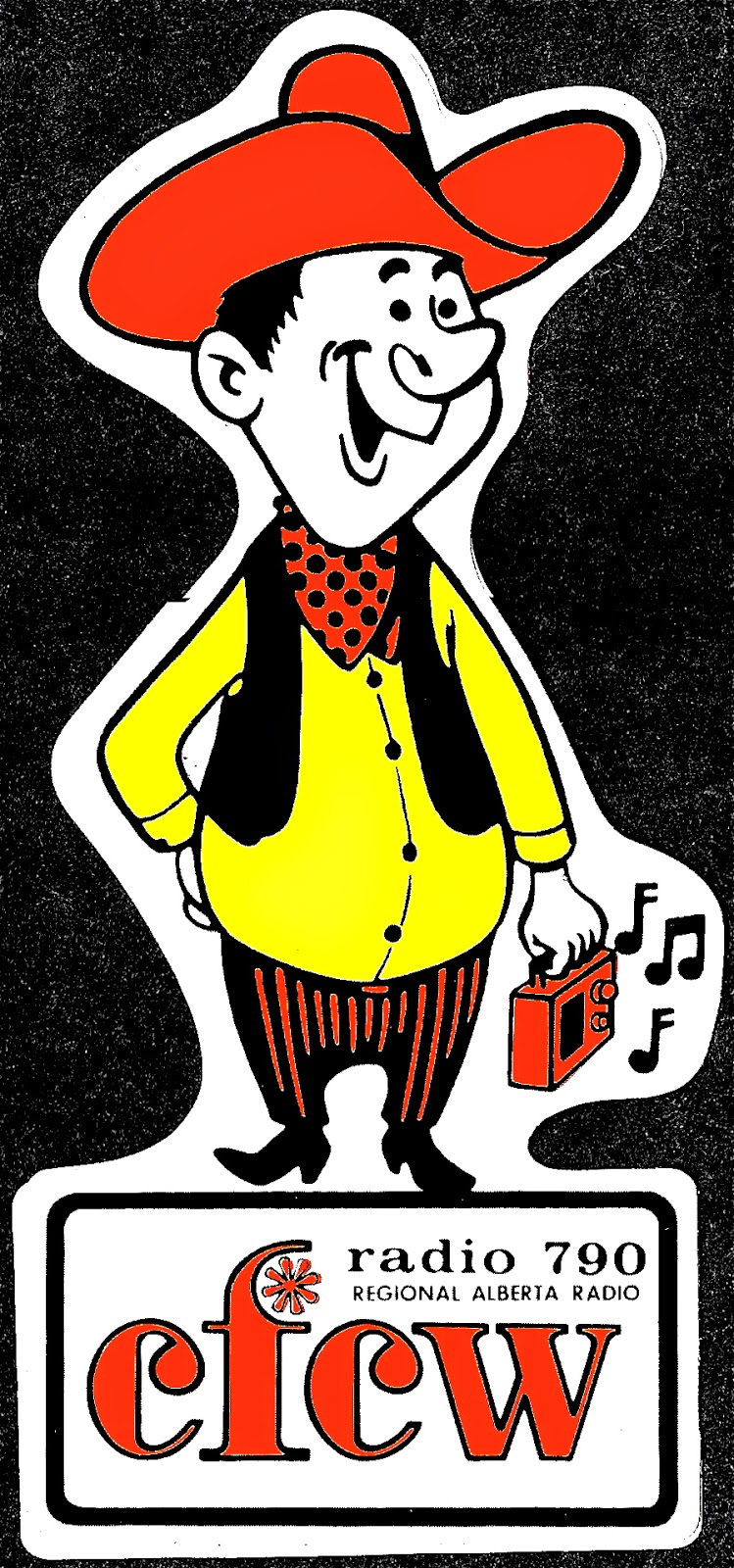 Radio Sticker of the Day: CFCW AM