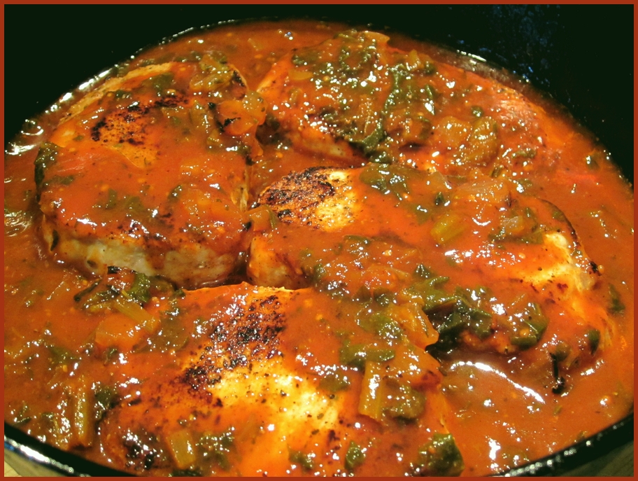 Fat Johnny's Front Porch: Creole Pork Chops ~ My Way