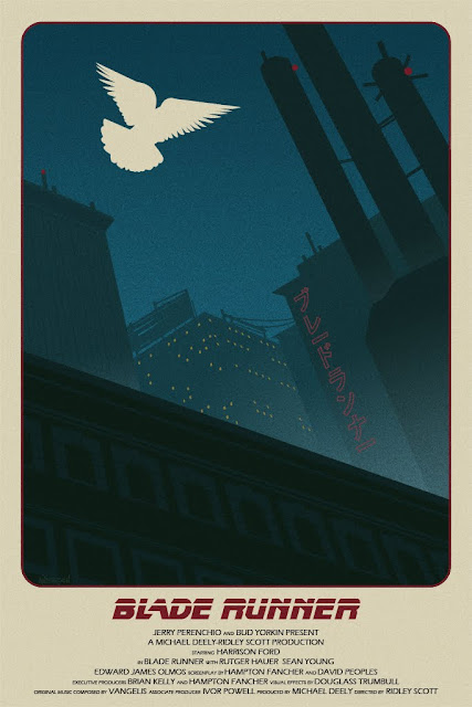 The Geeky Nerfherder: Movie Poster Art: Blade Runner (1982)