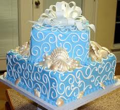 Modele Tort: TORT NUNTA - MODELE CU SCOICI