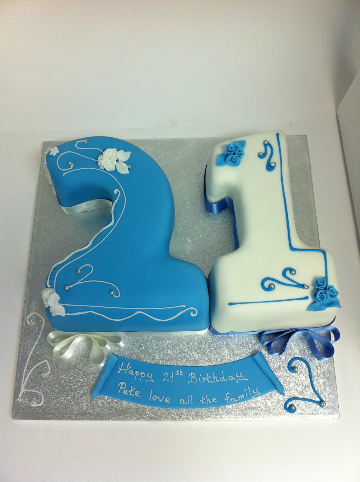 Brigitta's Cakes: 21 number cake