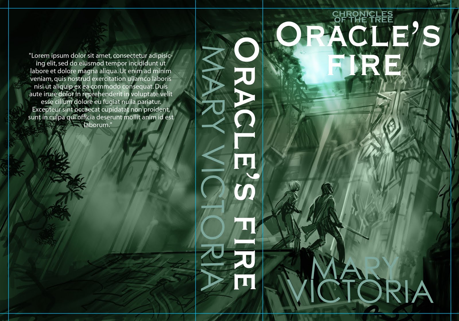 Frank Victoria's Art Blog: Oracle's Fire book cover