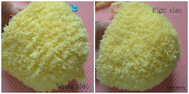 The Fuzzy Yarn - How to crochet with it? - Magic with hook and needles