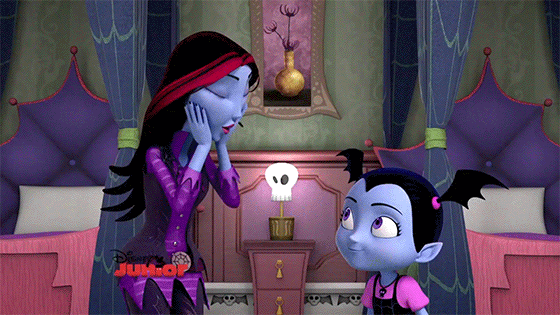 Vampirina, Disney Junior,Vampirina Hauntley, Vee, Oxana Hauntley, Boris ...