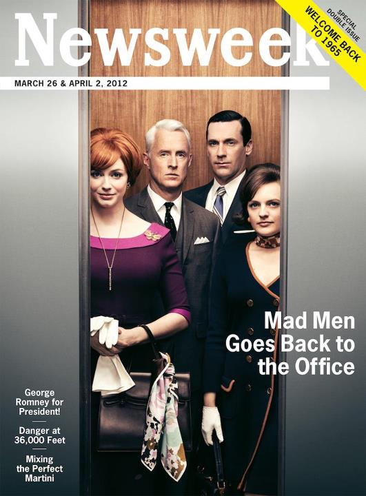 Style-Delights: Newsweek Goes Vintage For Mad Men, 'Retrofies' Its Ads!