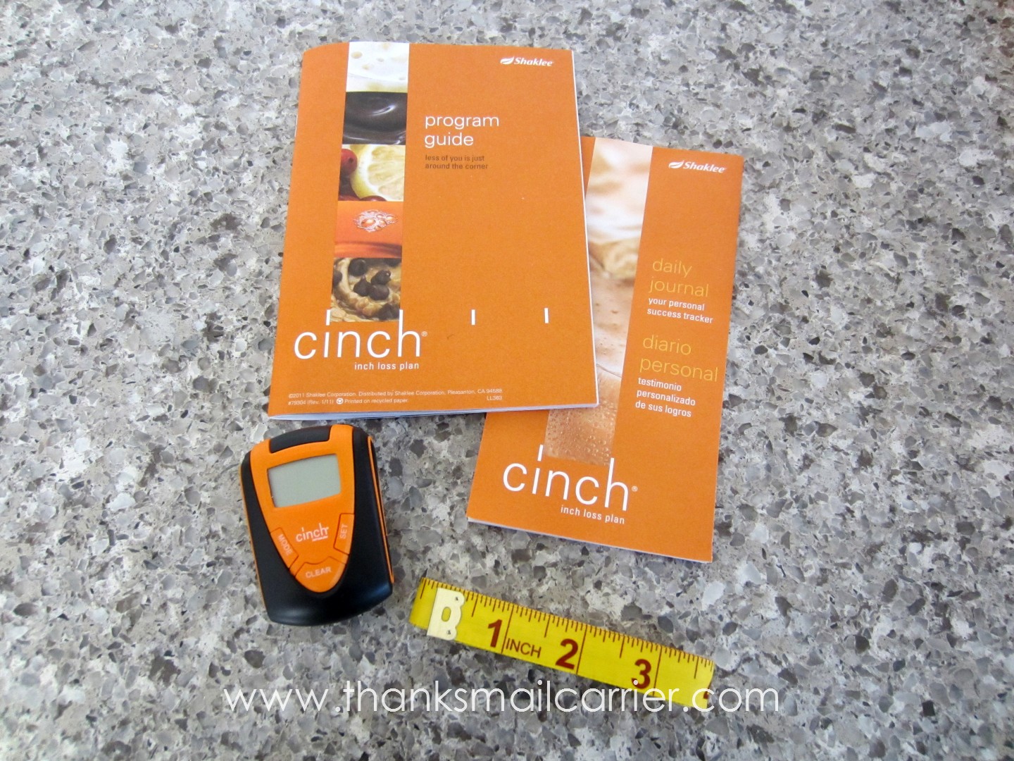 Thanks, Mail Carrier | Shaklee Cinch Inch Weight Loss Plan {Review}