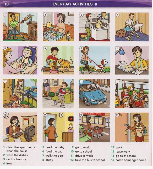 ENGLISH SESSIONS: 71TGSOD EVERYDAY ACTIVITIES