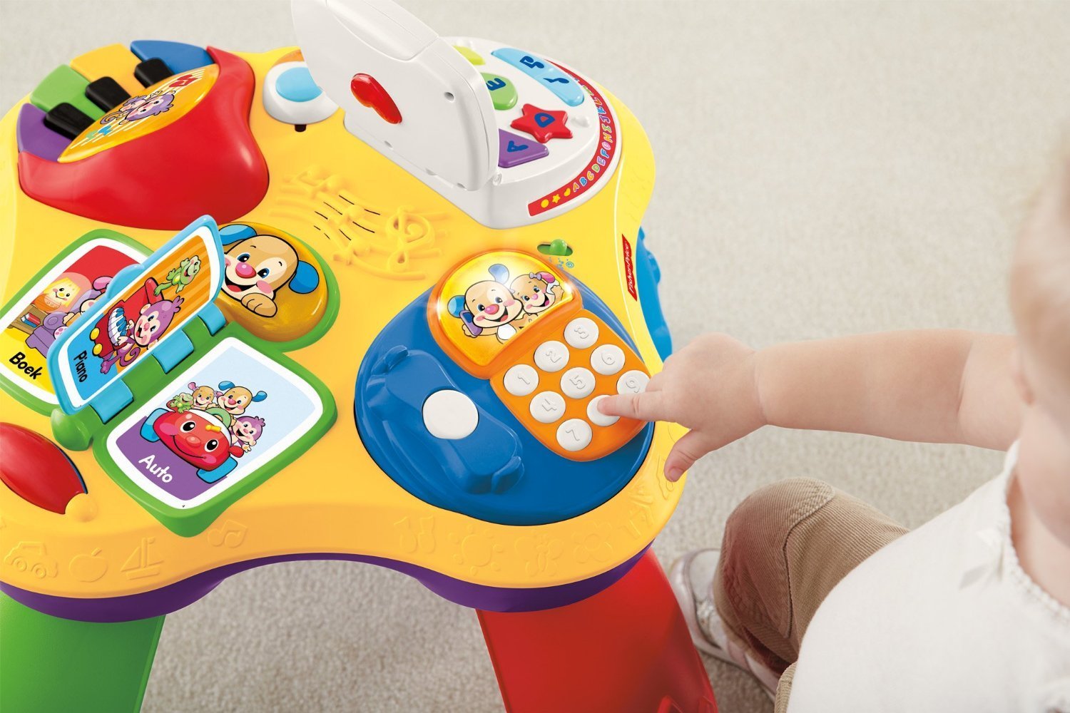 Fisher-Price Laugh & Learn Puppy and Friends Learning Table