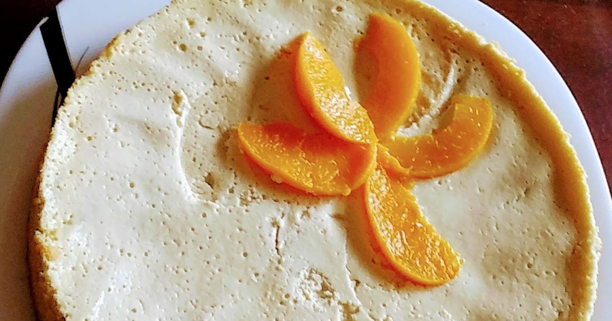 Niloufer's Kitchen: Peach and Ricotta Cheesecake