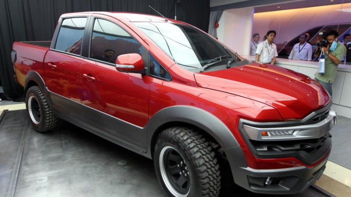 Proton pick-up truck concept unveiled