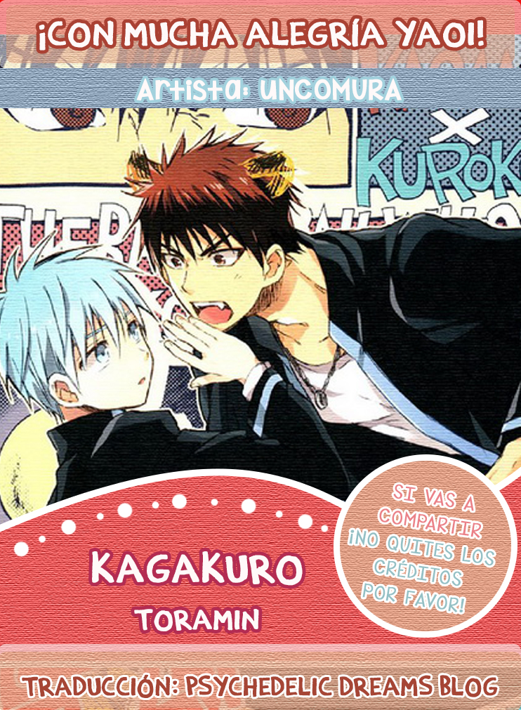 PDB Doujinshis Fansub...♥: Kagami x Kuroko Doujinshi en español: Toramin