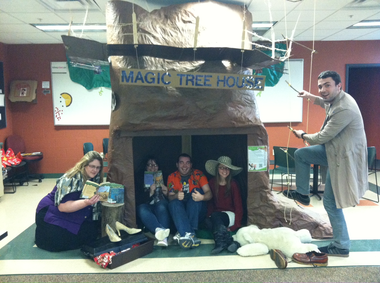 Literary Showcase: Adventures with The "Real" Magic Treehouse