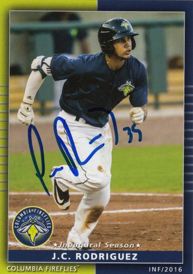Daily Autograph: J.C. Rodriguez