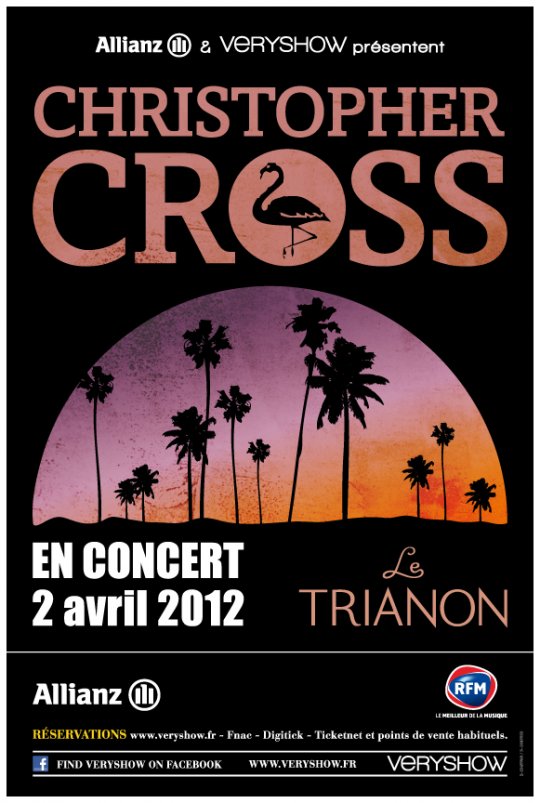 ROCKERPARIS: Christopher Cross @ Trianon, Paris April 02 2012