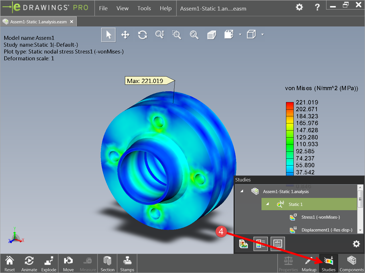 ส่งผล Simulation แบบ 3D ด้วยโปรแกรม eDrawing | Simulation so easy