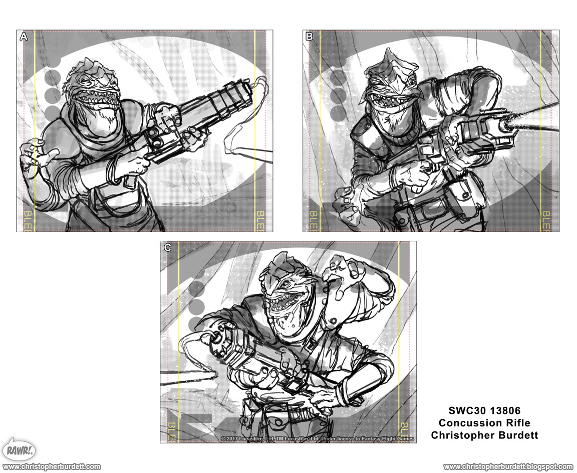 The DOODLES, DESIGNS, and aRT of CHRISTOPHER BURDETT: Concussion Rifle ...