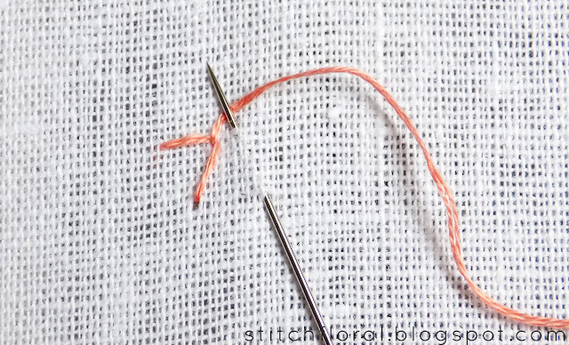 Buttonhole stitch Lesson 2: variations - Stitch Floral