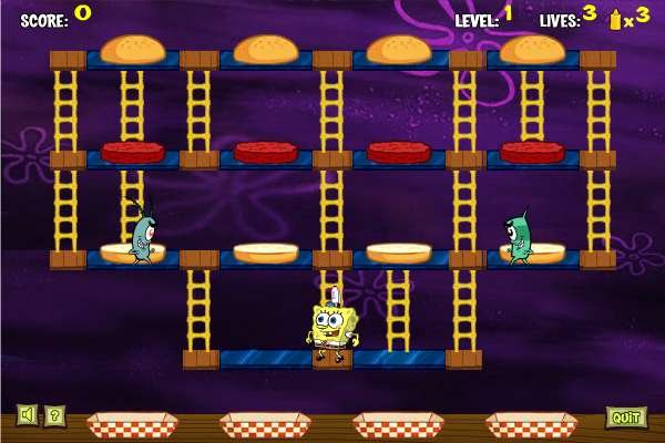 All About Games!: Spongebob Patty Panic