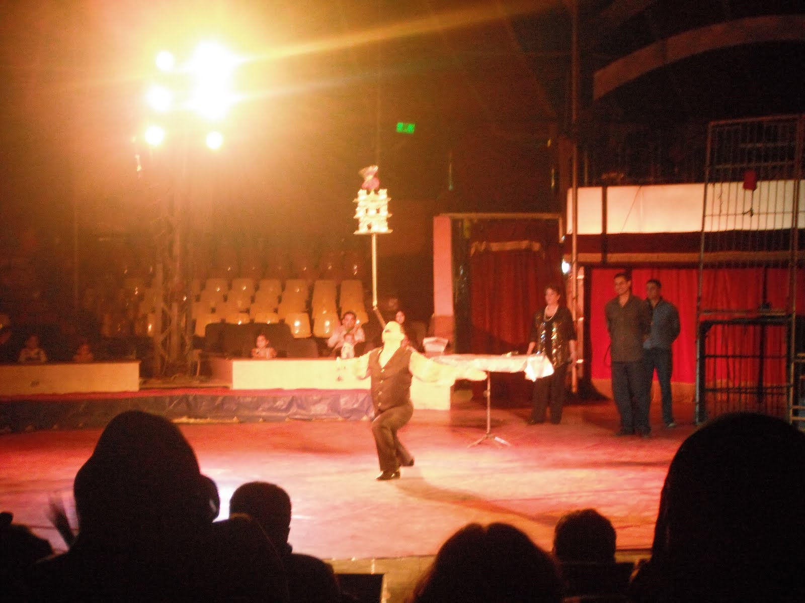 Carol, Jeff, and Cameron in Cairo: Circus in Cairo, Egypt