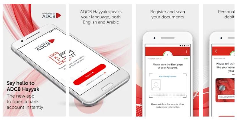 Download ADCB Hayyak Mobile App - Youth Apps