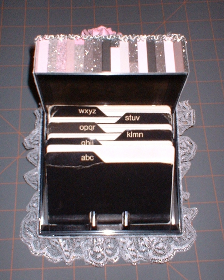 Simple Favors & Things: Altered Rolodex