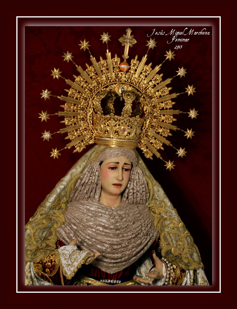 Patrimonio: Colocación del Rostrillo Ntra. Sra. de los Dolores