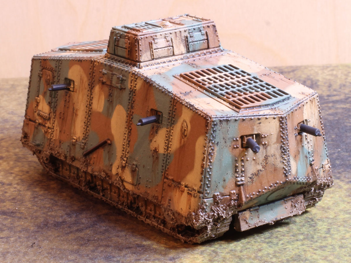 The Analogue Hobbies Painting Challenge: ByronM - 28mm WW1 tanks and ...