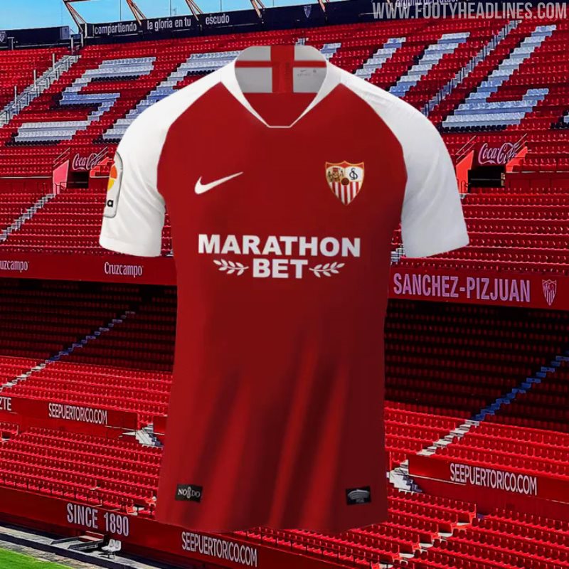 Sevilla 19-20 Home, Away & Third Kits Revealed - Footy Headlines