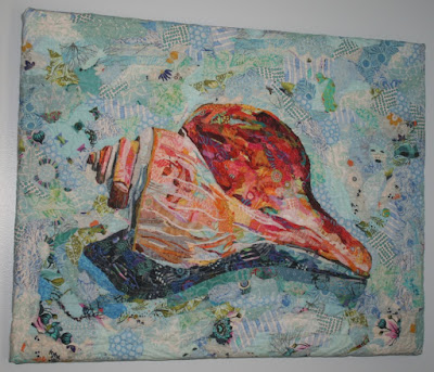 Quilt Vine: Shell Collage Quilt