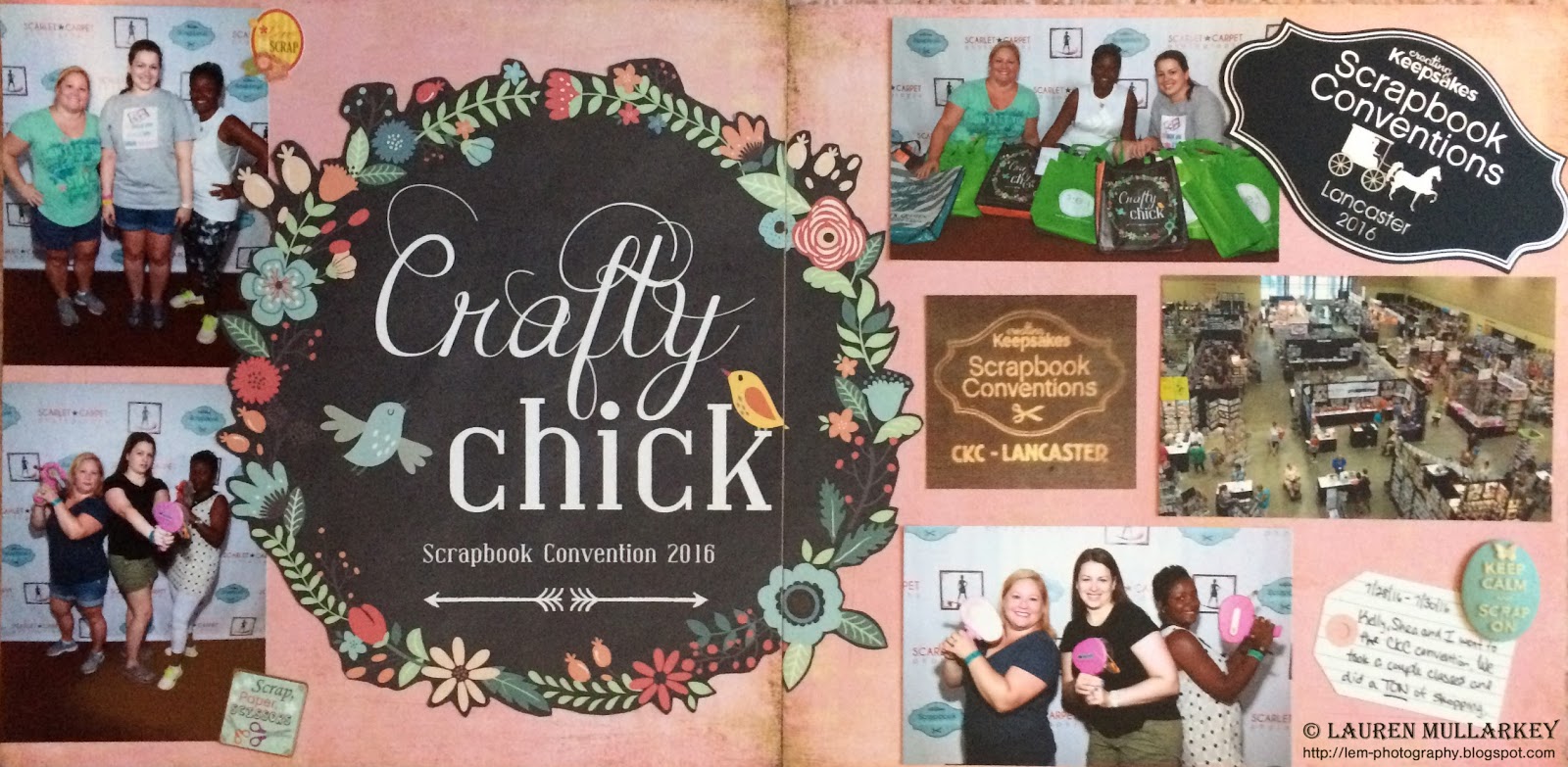 LEM Photography and Papercrafting: Crafty Chicks Layout