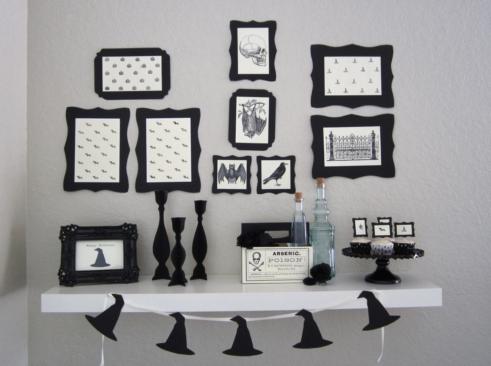 Paper Halloween Display! 6 Ways: design sprinkle