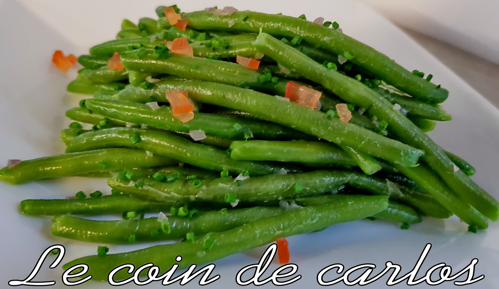 Le coin de Carlos: Haricots verts au beurre