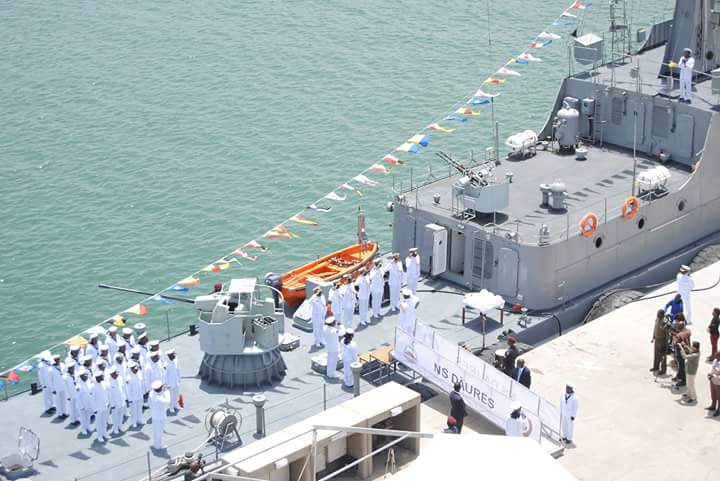 Namibian Navy commissions two Haiqing Anti-Submarine patrol ships ...