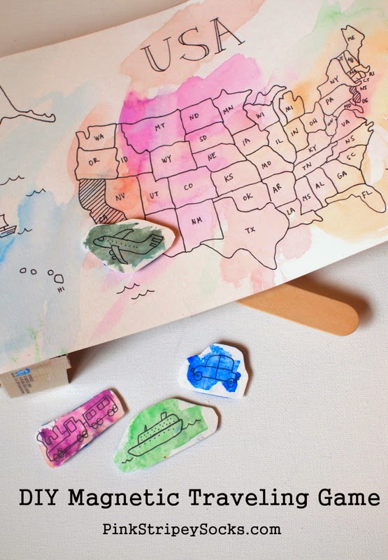 Pink Stripey Socks: July 2014