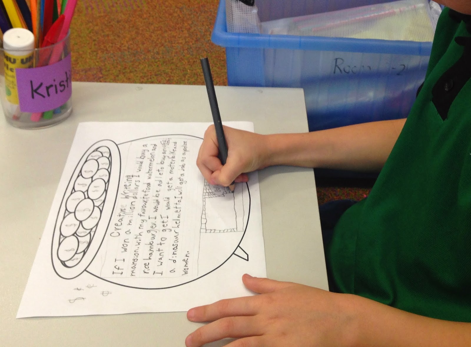 Living, Breathing and Loving Teaching: Creative Writing- If I won a ...