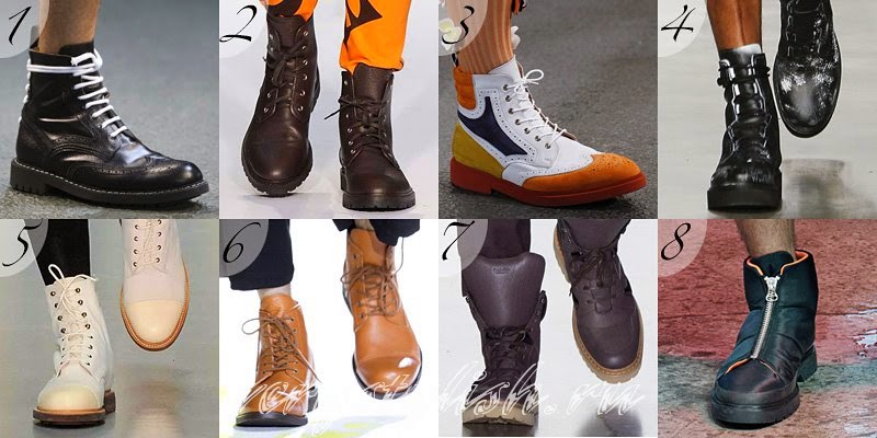Spring 2015 Men's Boots And Shoes Fashion Trends - Spring Summer 2019 ...