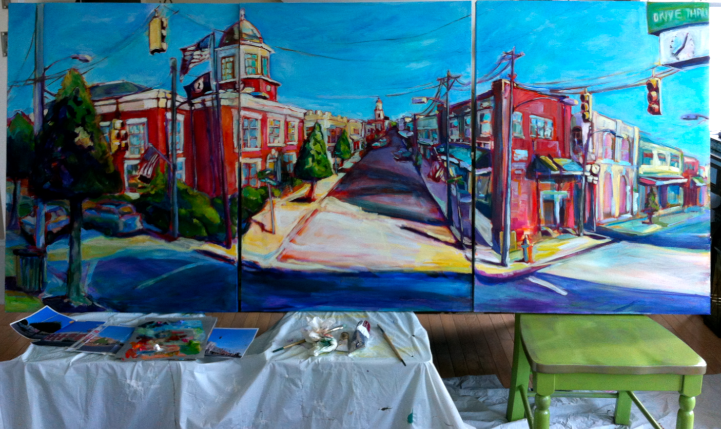 SUSAN SCOGGINS: OXFORD - still working by North Carolina Painter, Sue ...