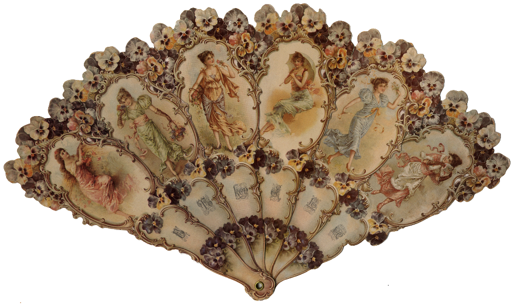Vintage Graphic Arts: Fans png