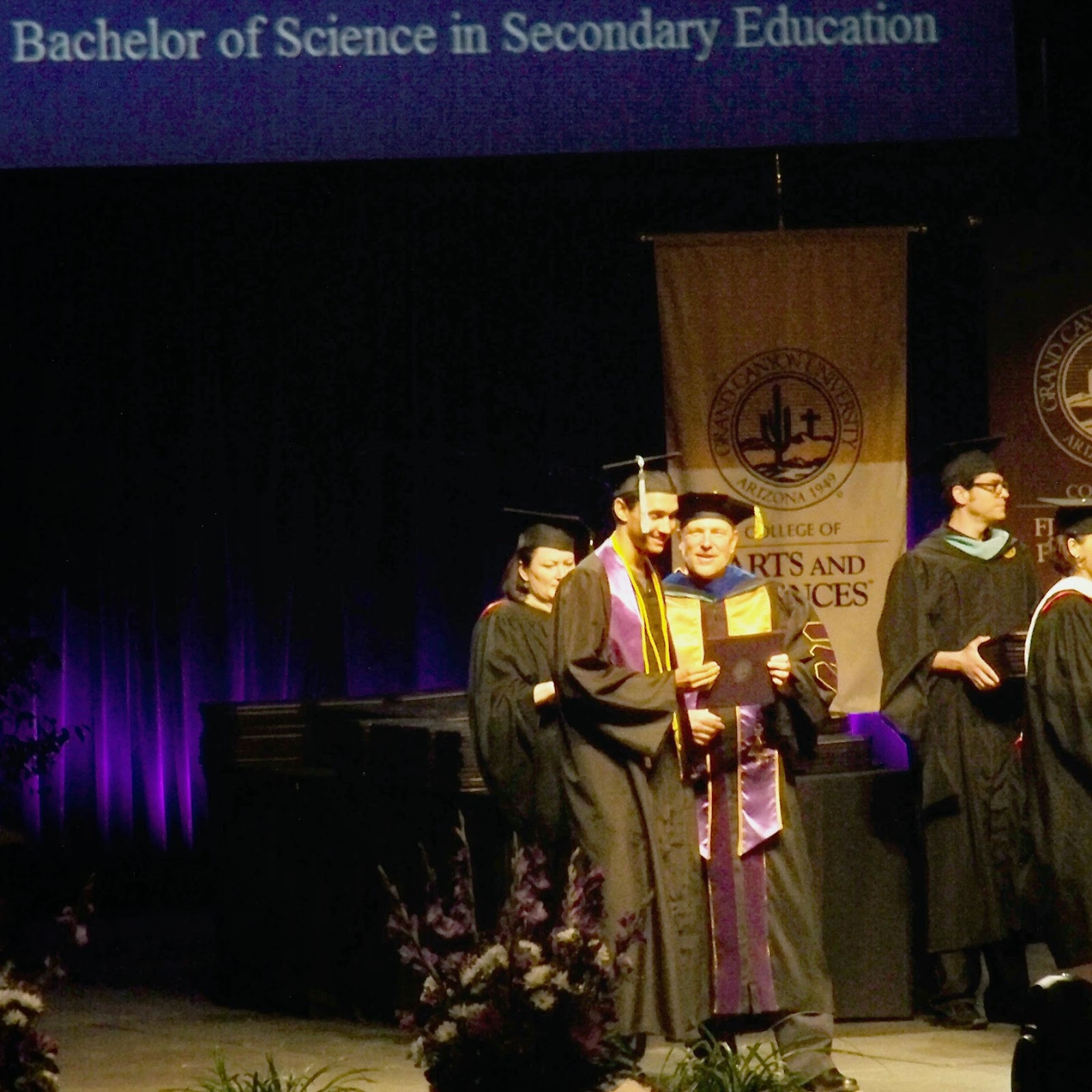 About Midnight: Our First College Graduate