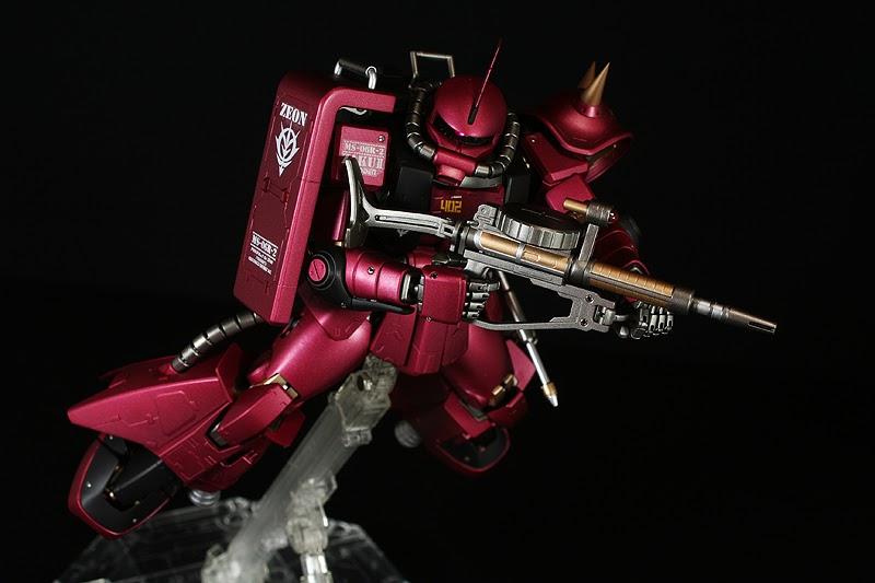 GUNDAM GUY: MG 1/100 MS-06R-2 Zaku II [Johnny Ridden Custom] - Metallic ...