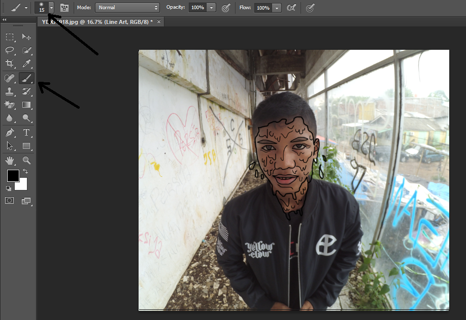 Cara membuat grime art menggunakan photoshop - Mahir Edit