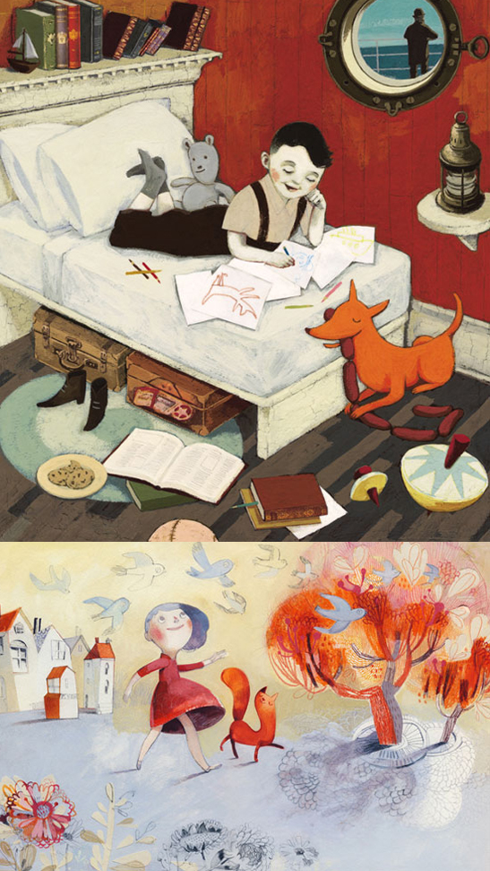 Meant for a Moment Designs: Illustration Inspiration: Isabelle Arsenault